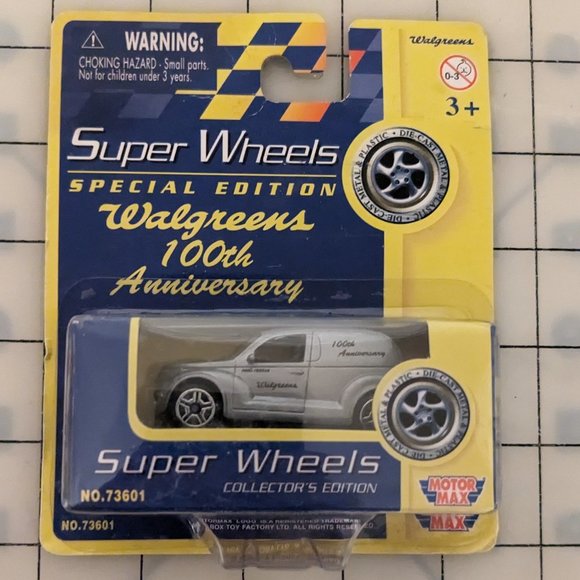 Motormax | Toys | Super Wheels Special Edition Walgreens 0th ...
